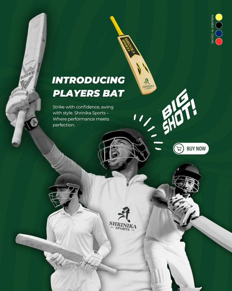 Shrinika Sports Cricket Bats | Handcrafted & Customizable